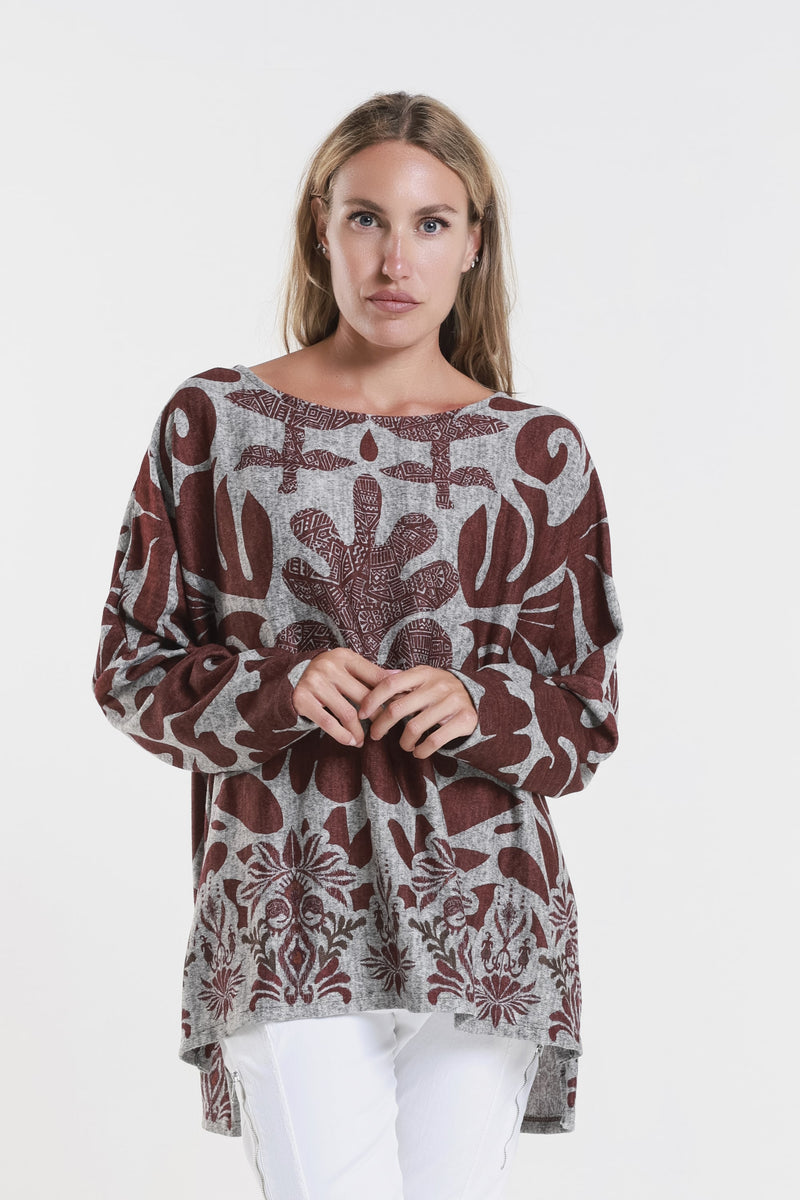 Azure Paige Long Sleeve Soft Light Sweater (BLS239A) – TINA Stephens Group